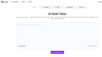 StudyX for AI education: review, features & use cases